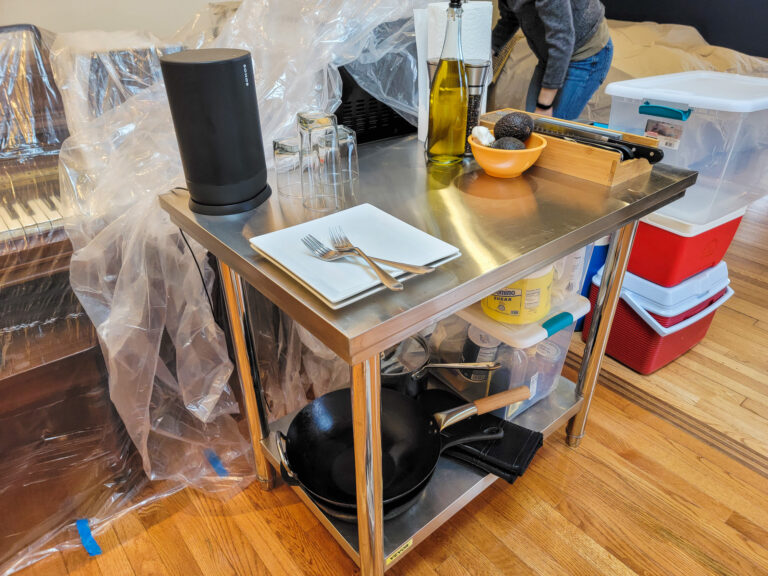 7 Things to Buy When Building a Temporary Kitchen Setup